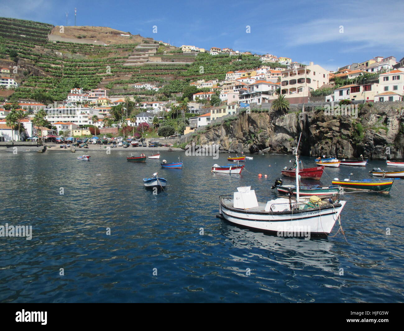 Camara de Lobos, Madeira Stock Photo - Alamy