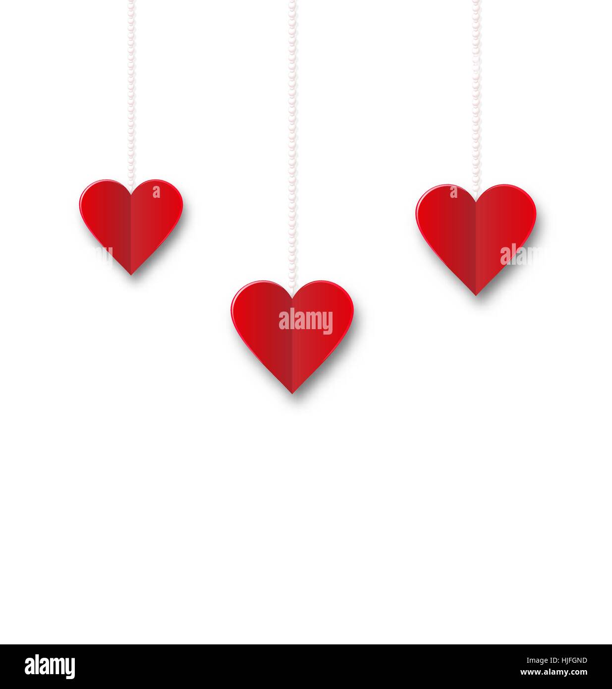 Hanging on strings Stock Vector Images - Alamy