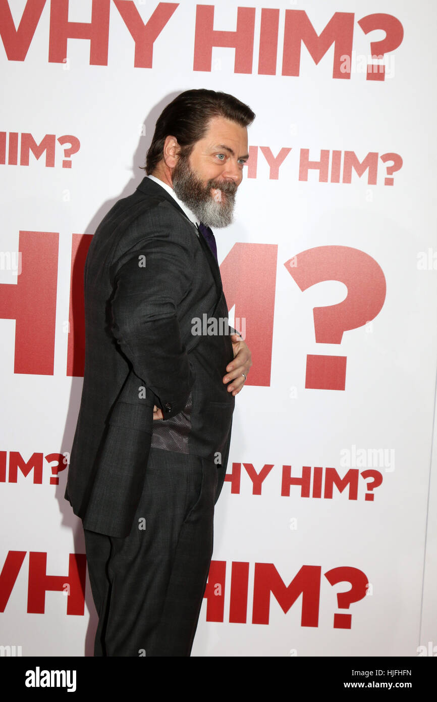 'Why Him?' - Premiere at Bruin Theater - Arrivals Featuring: Nick ...