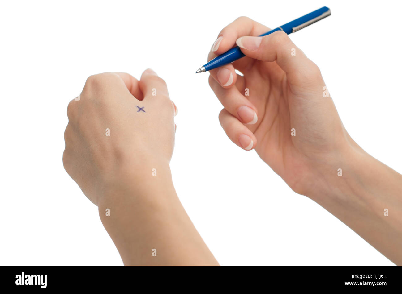 woman, blue, note, memo, hand, finger, isolated, model, design, project ...