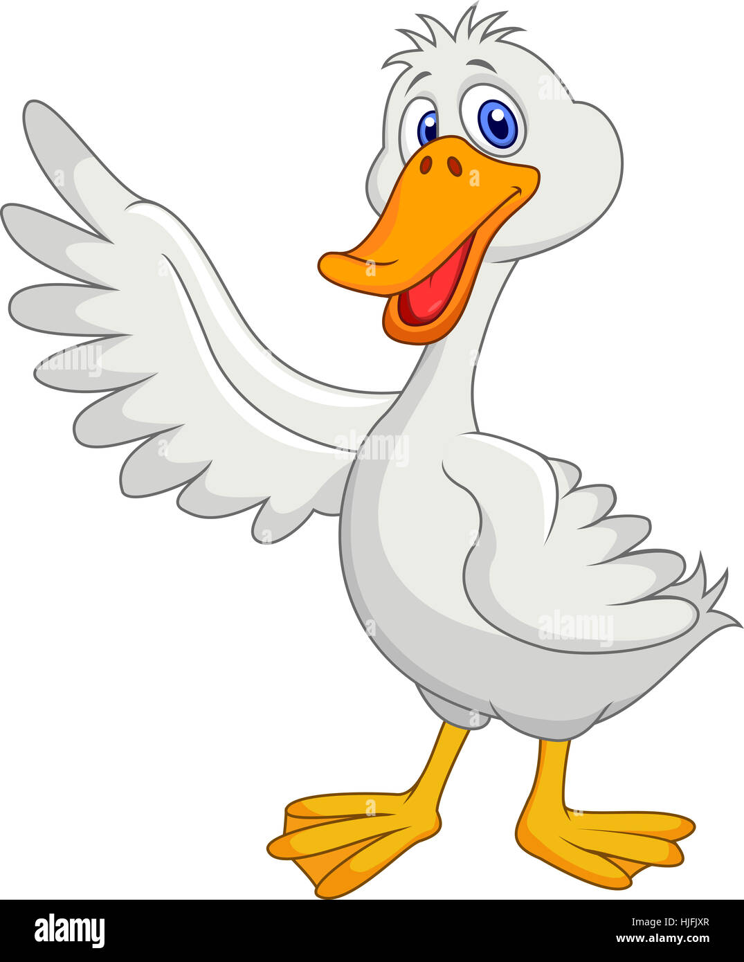 duck, farm animal, cartoon, showing, white, laugh, laughs, laughing ...