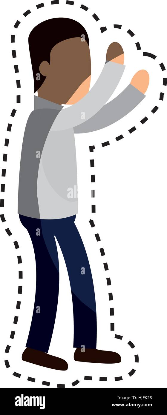 businessman character avatar icon vector illustration design Stock ...