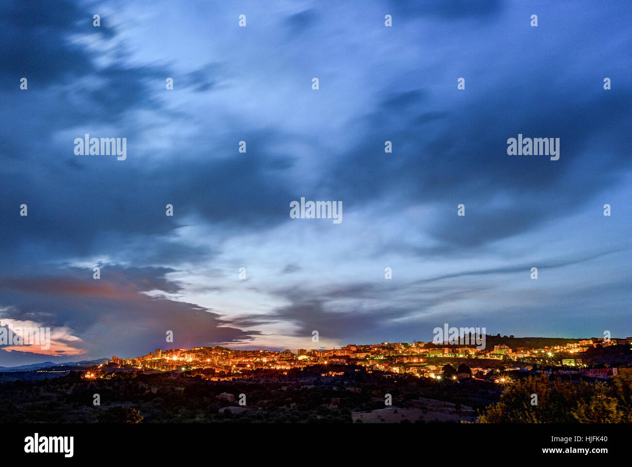 Agrigento old houses hi-res stock photography and images - Alamy