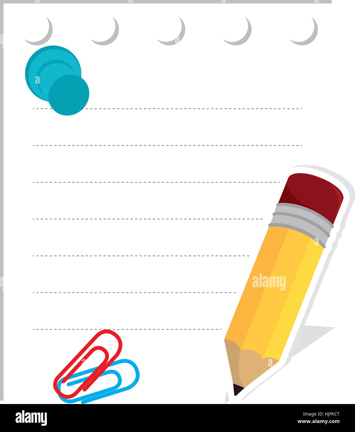 set school supplies icons vector illustration design Stock Vector Image ...