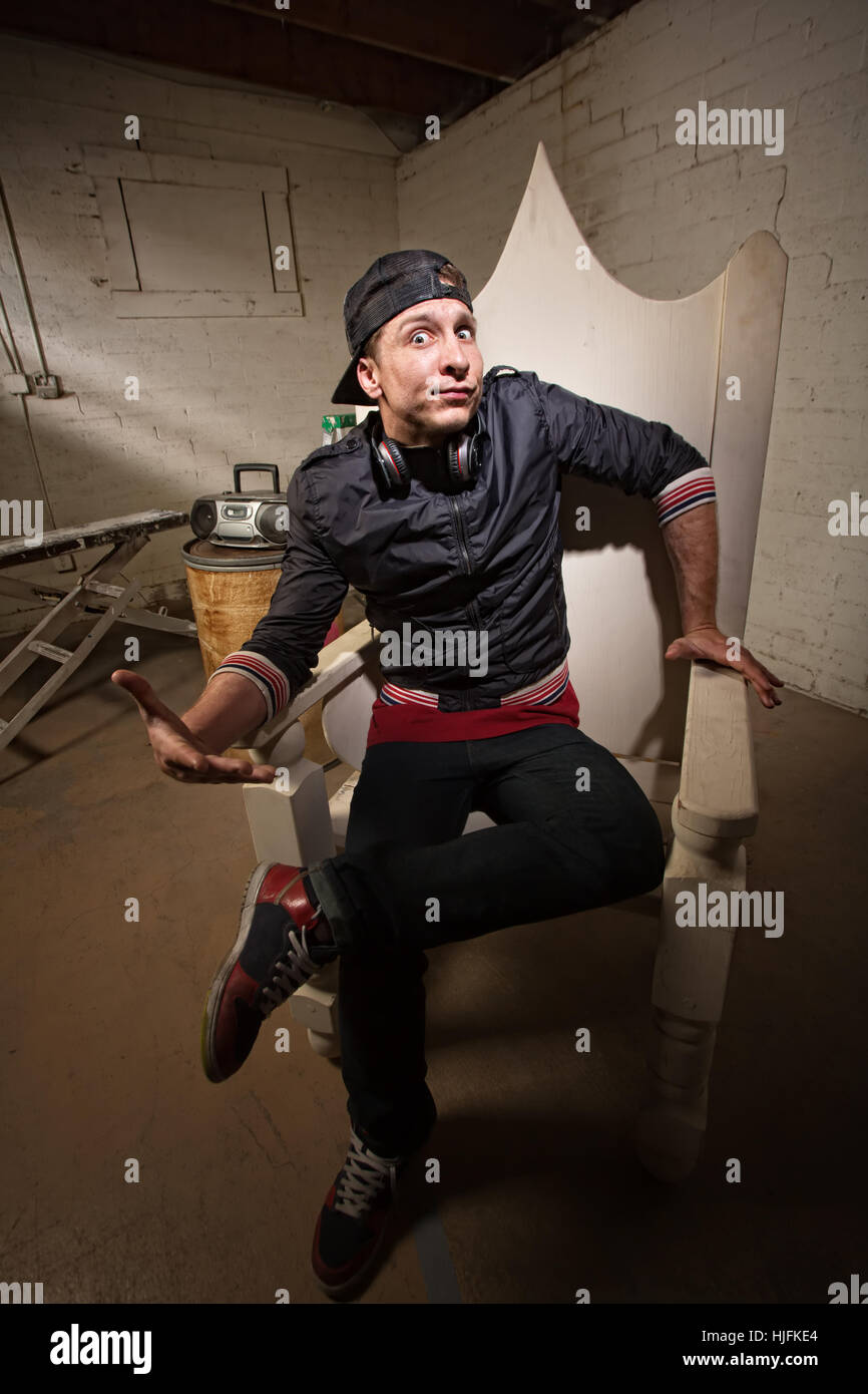 adult, cap, barrel, adults, awkward, backward, guy, isolated, fashion ...