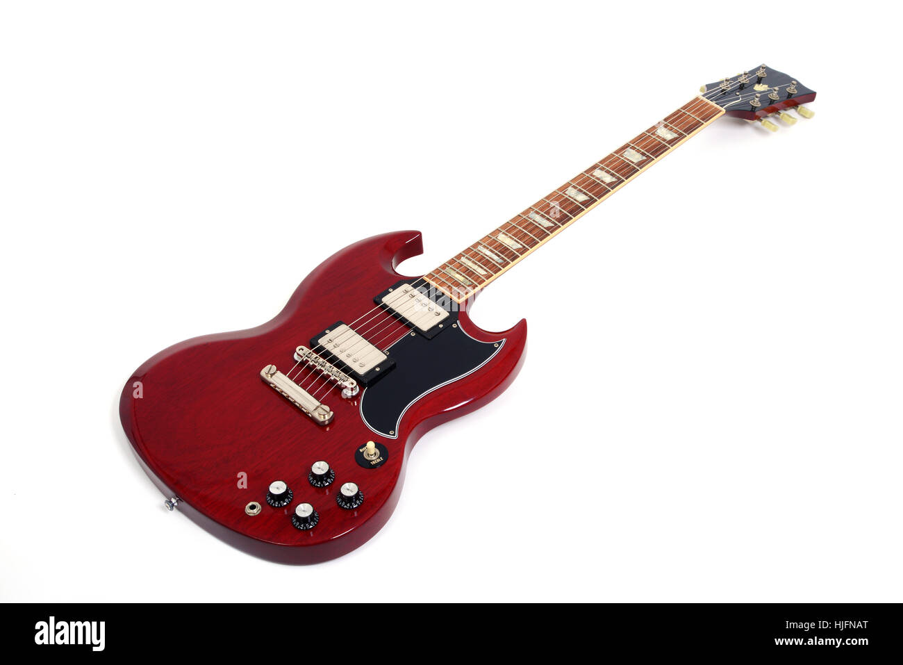 Cherry Red Guitar