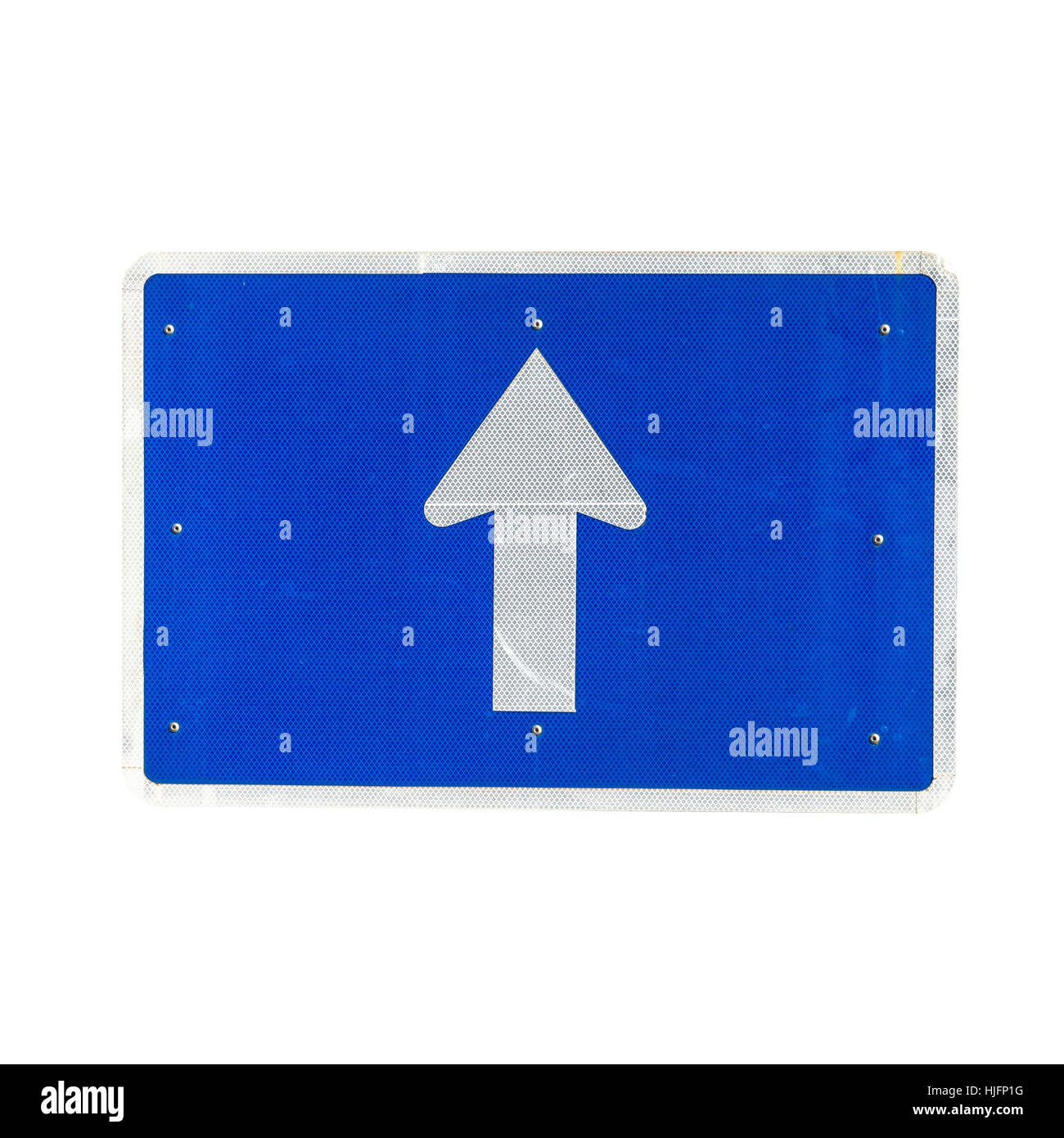 One way road sign Cut Out Stock Images & Pictures - Alamy