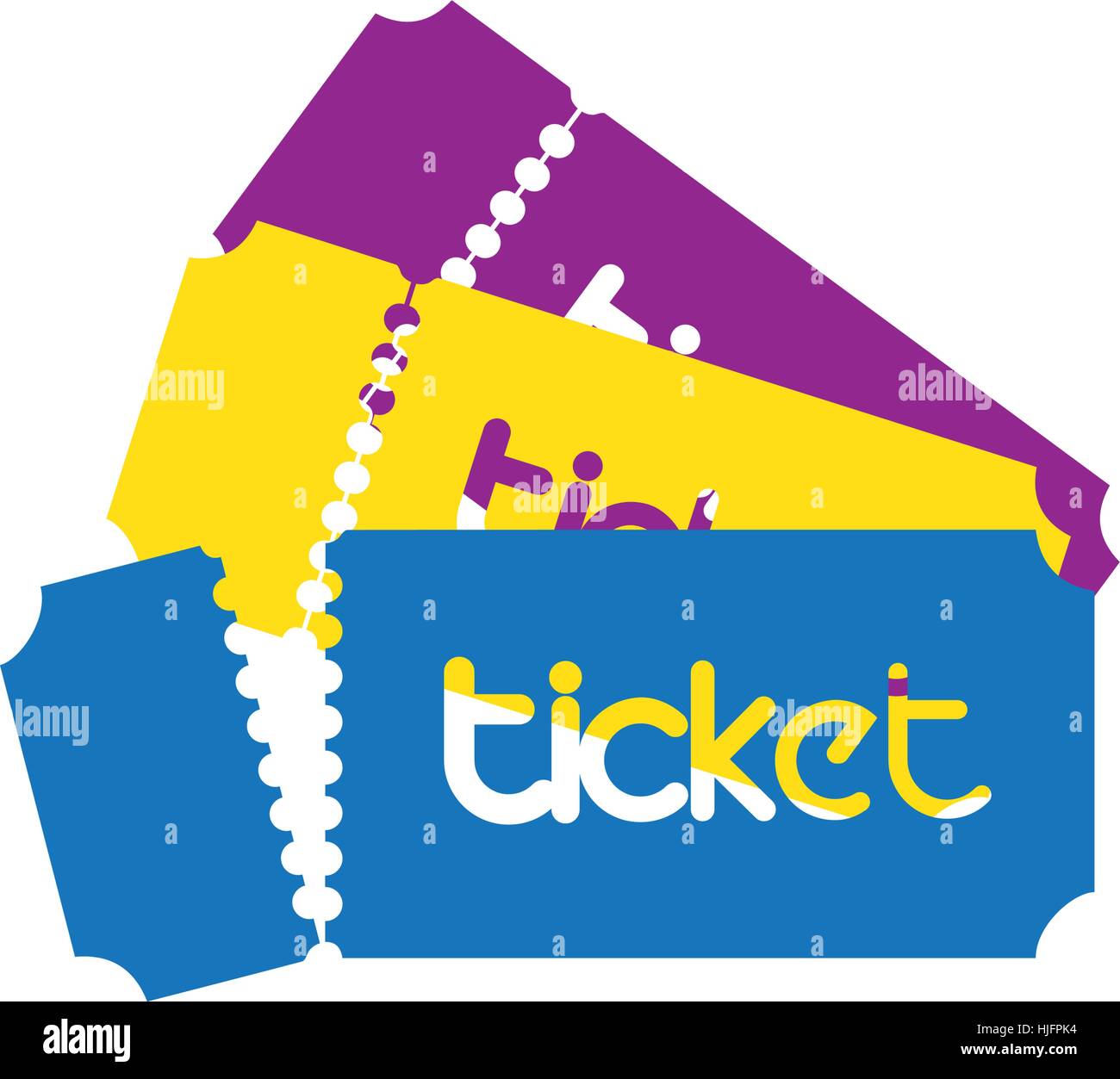 Ticket admit one eps hi-res stock photography and images - Alamy