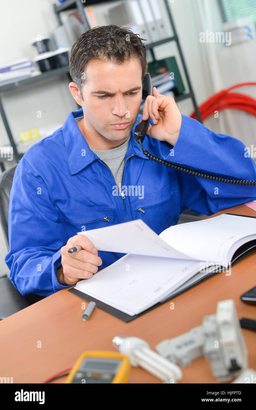 Let me check my schedule Stock Photo - Alamy