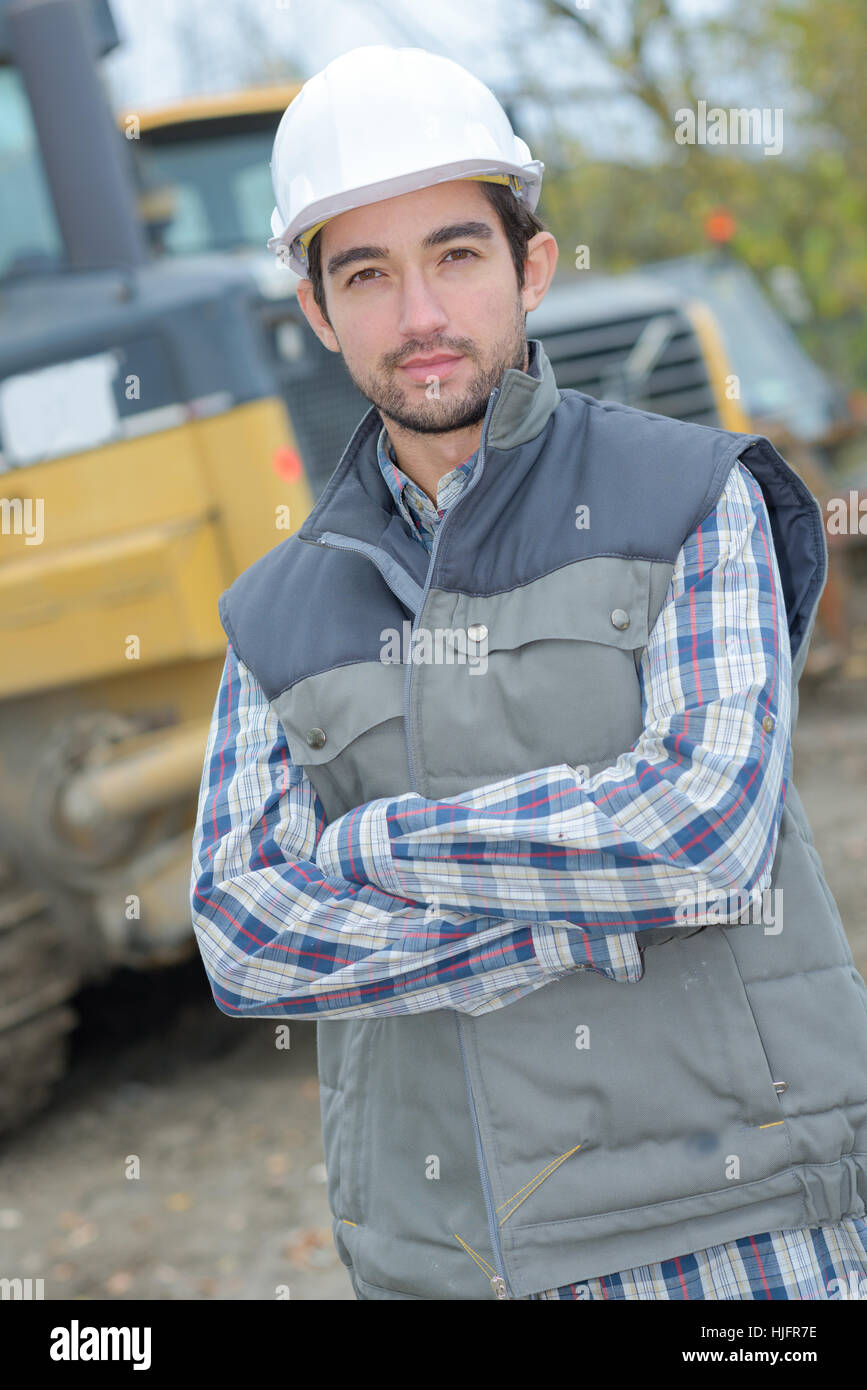 civil engineer on site Stock Photo - Alamy