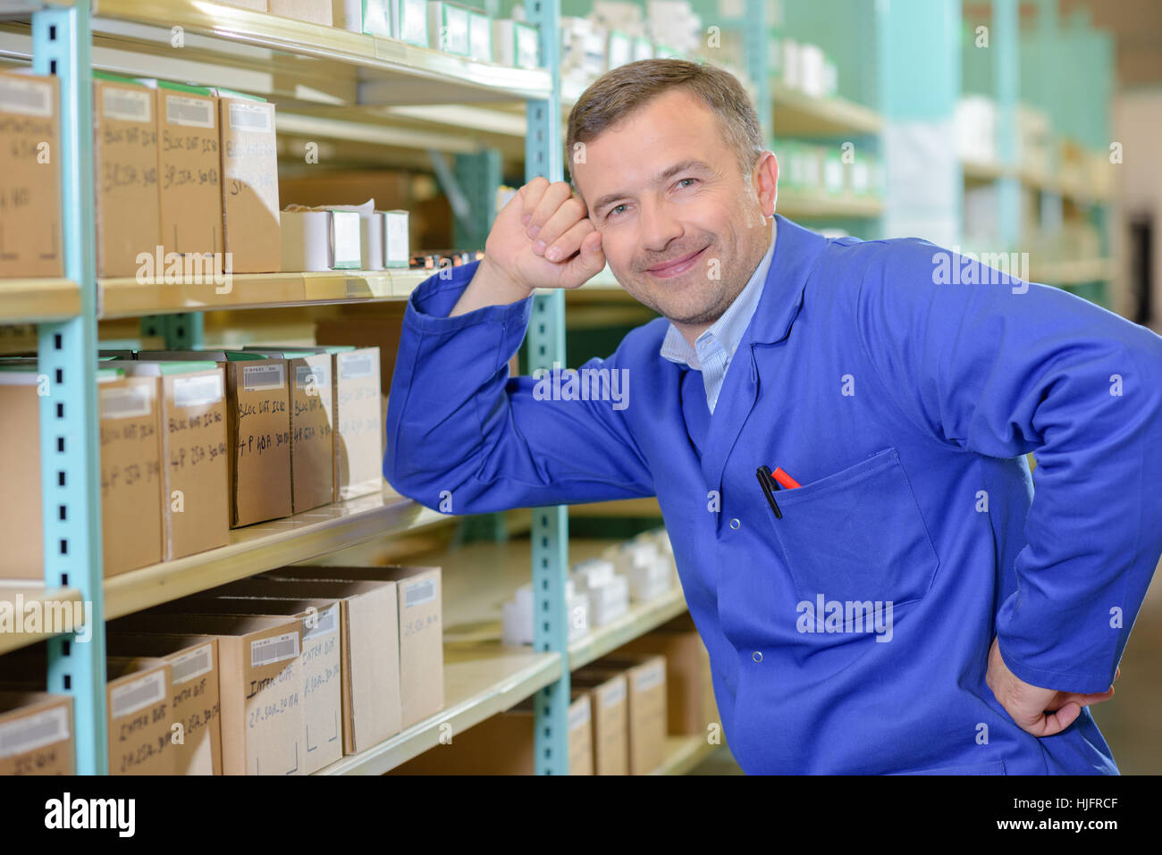 Warehouse clerk hi-res stock photography and images - Alamy