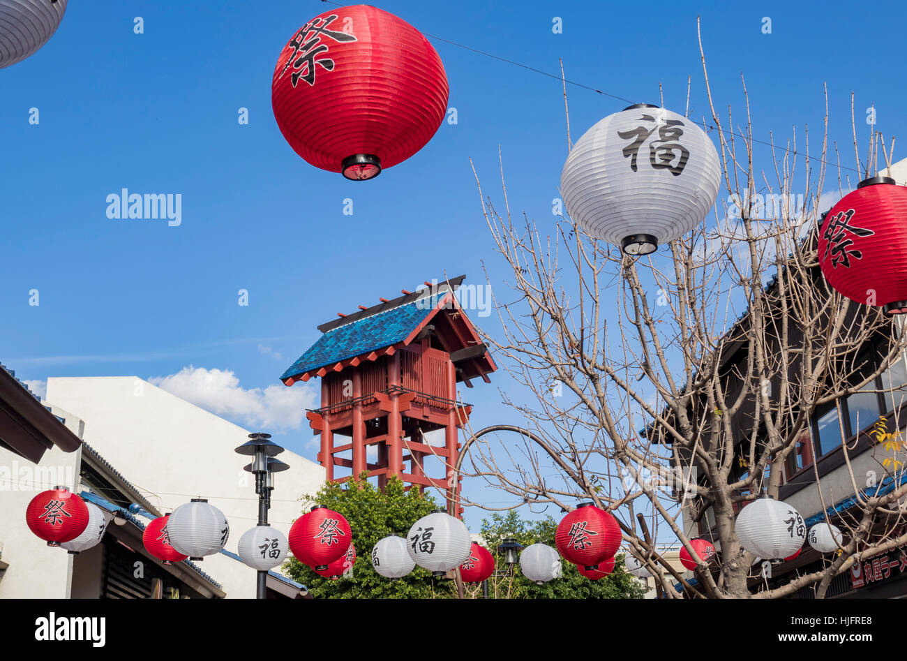 Los Angeles, JAN 21, 2016: Little Tokyo in Downtown. National Historic ...