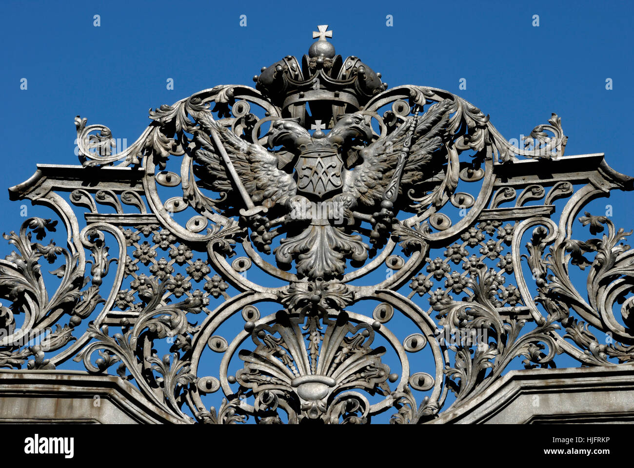 vienna, austrians, goal, passage, gate, archgway, gantry, eagle, emblem ...