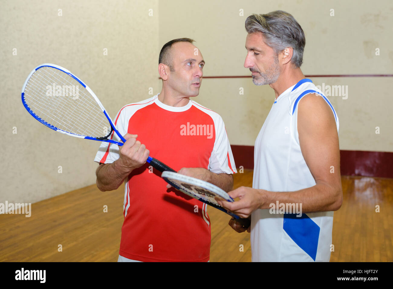 Squash game male player hi-res stock photography and images - Alamy