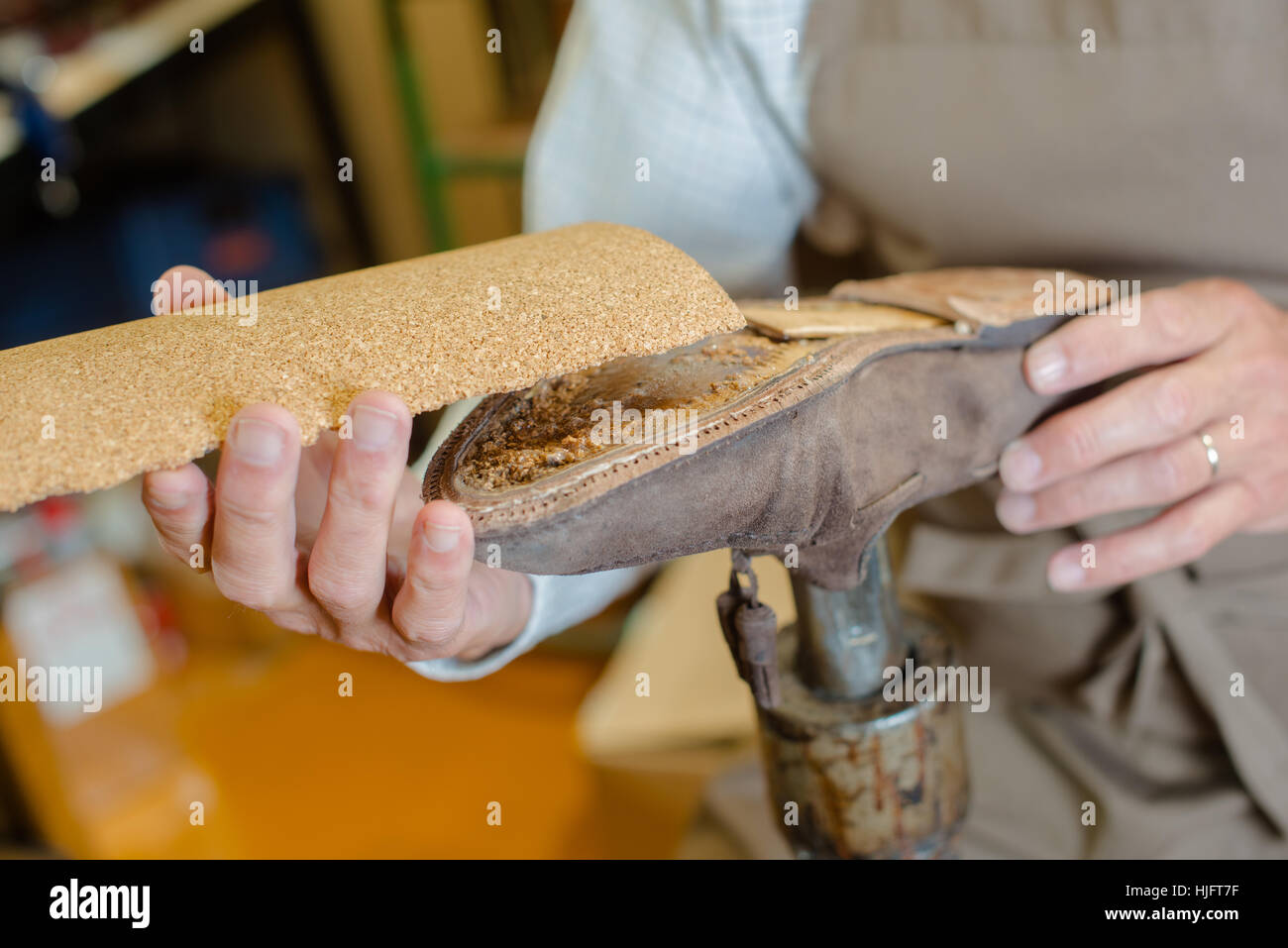Fabrication shoes hi-res stock photography and images - Alamy