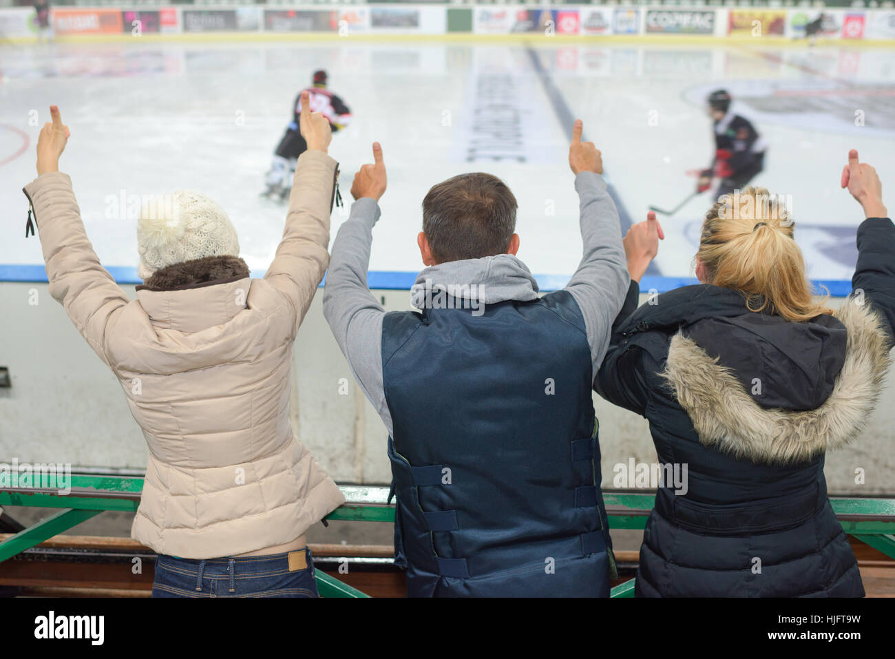 a game of ice hockey Stock Photo - Alamy