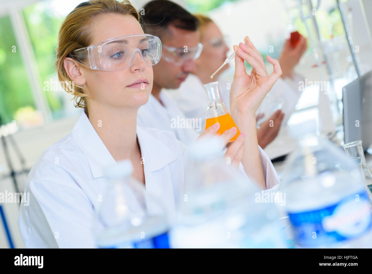 Female middle aged chemist hi-res stock photography and images - Alamy