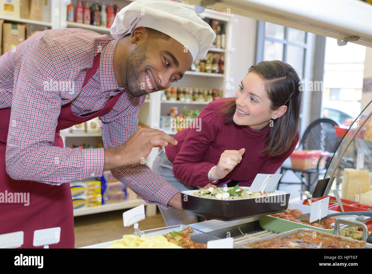 trying original cooking Stock Photo - Alamy