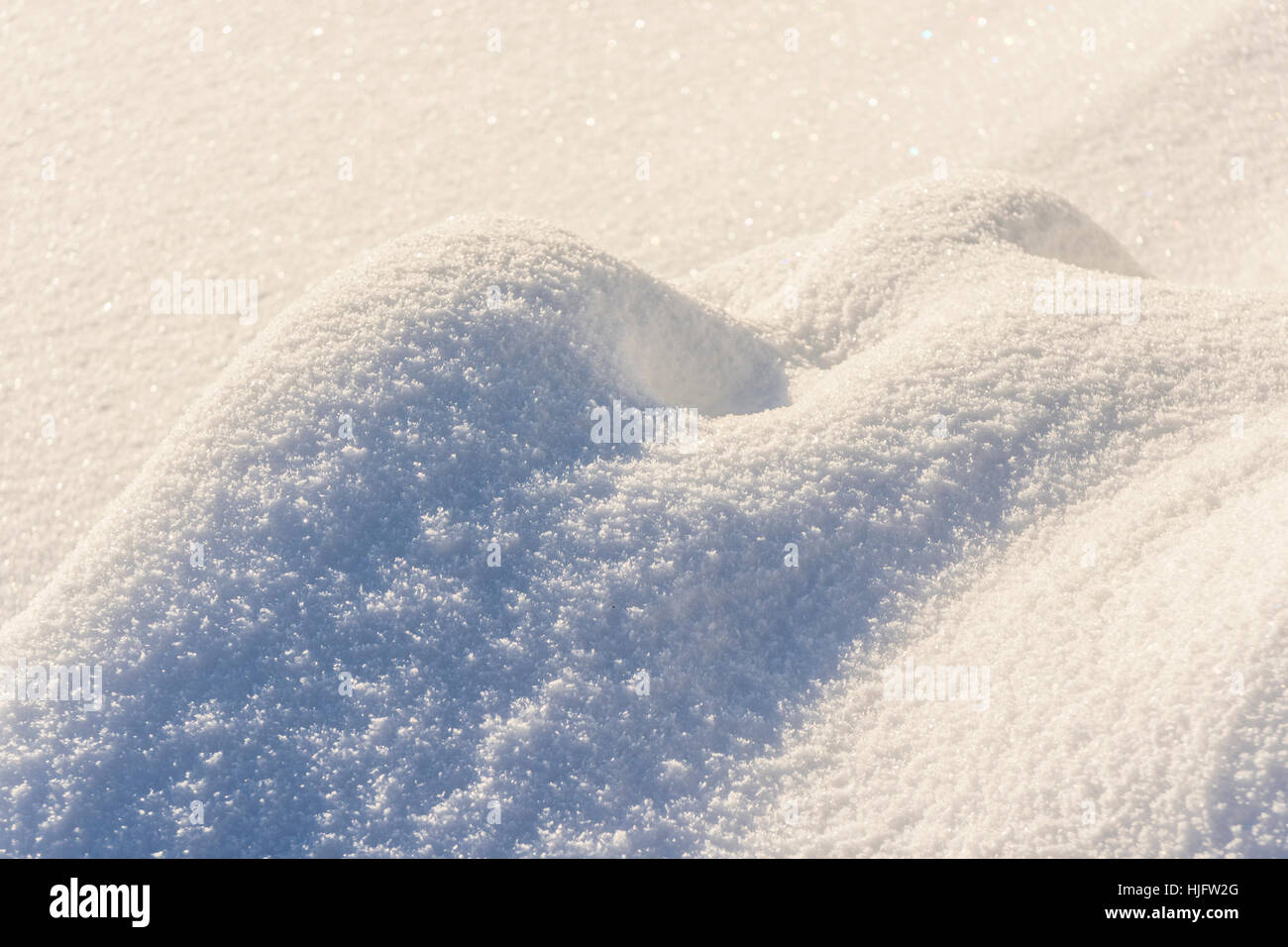 Detail of snow shape designed by the wind Stock Photo - Alamy