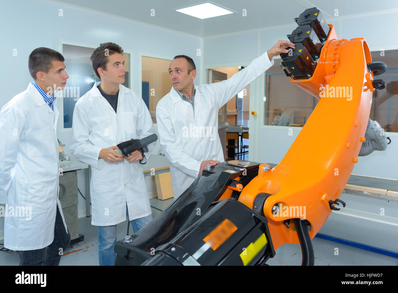 demonstration in robotics Stock Photo - Alamy