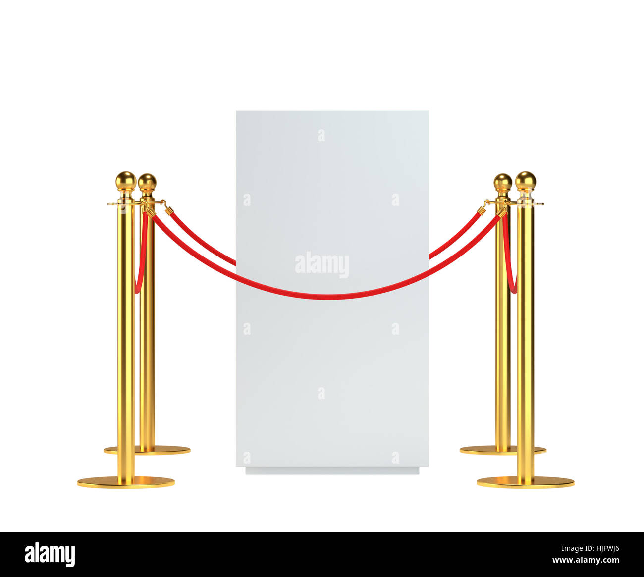 Tape on pole Cut Out Stock Images & Pictures - Alamy