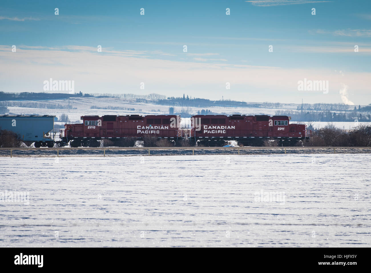Canada railway locomotive hi-res stock photography and images - Alamy