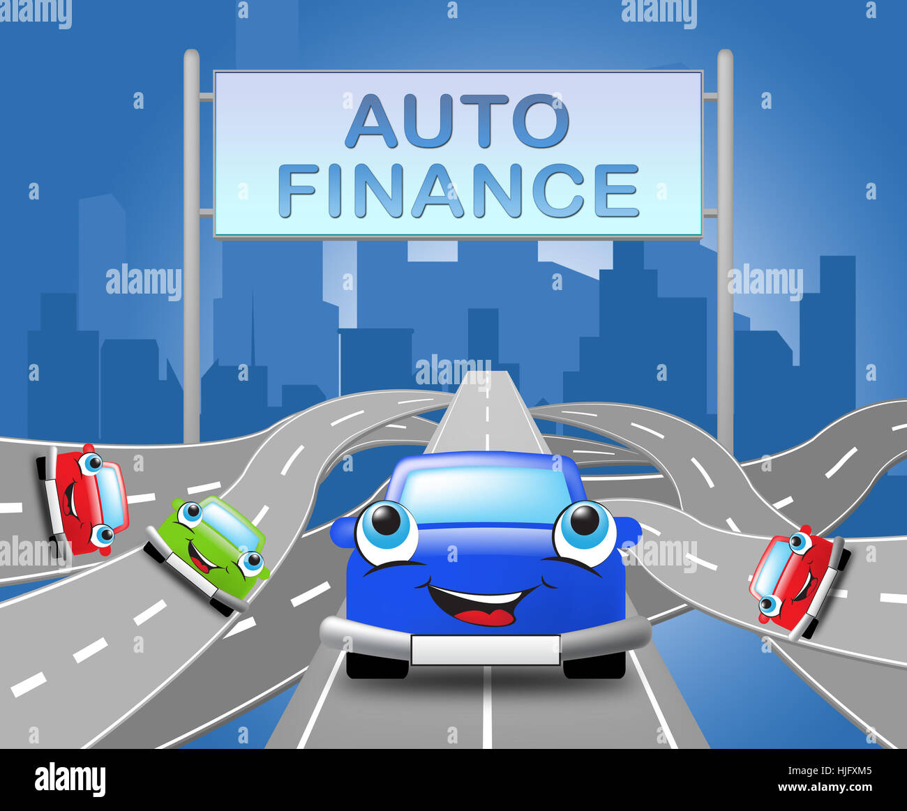 Auto loans sign hi-res stock photography and images - Alamy