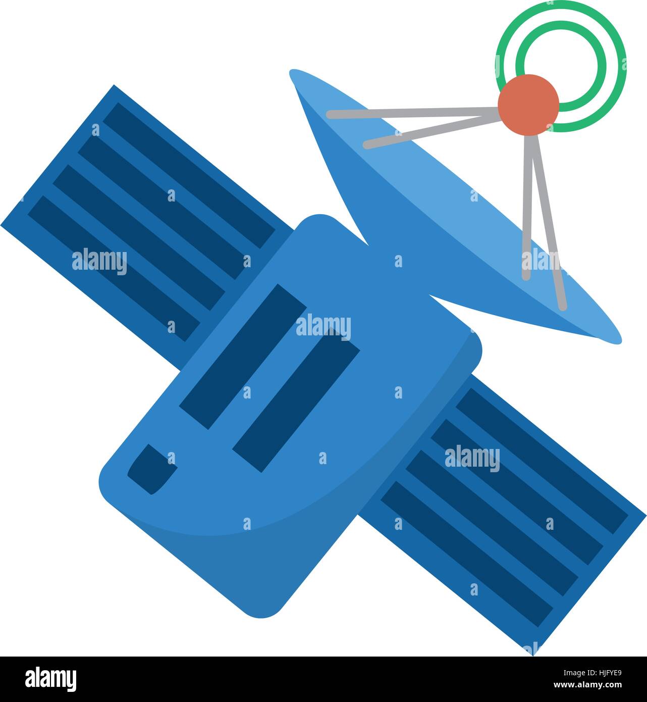 satellite antenna communication global wireless vector illustration eps 10 Stock Vector Image ...