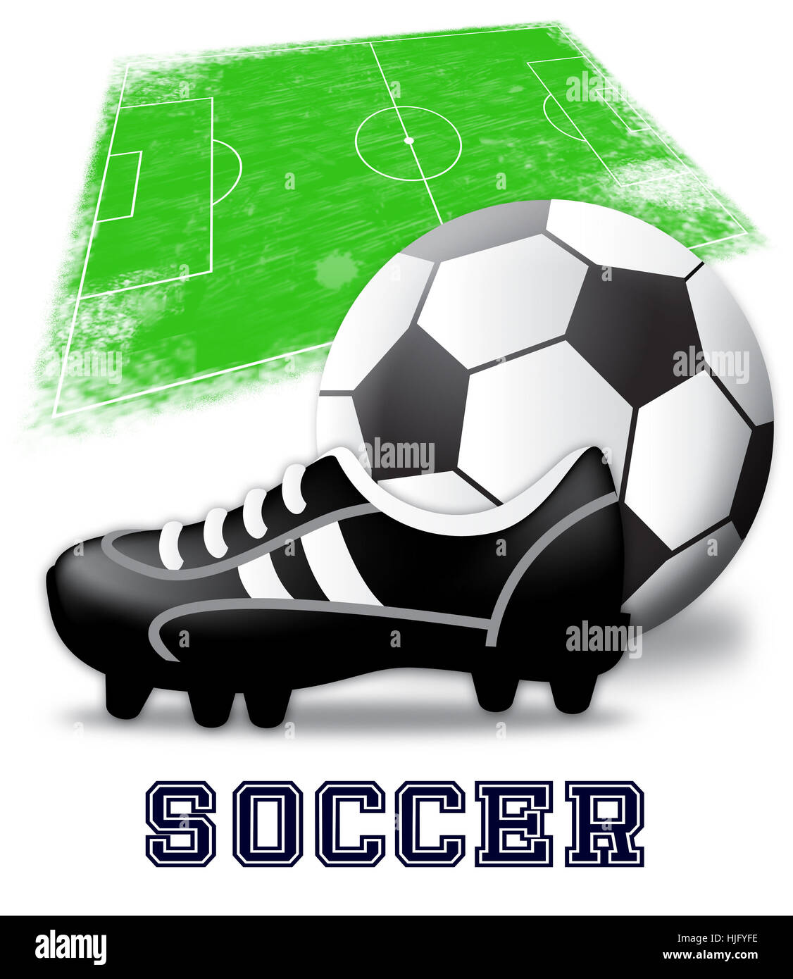 Boots and footballs hi-res stock photography and images - Alamy