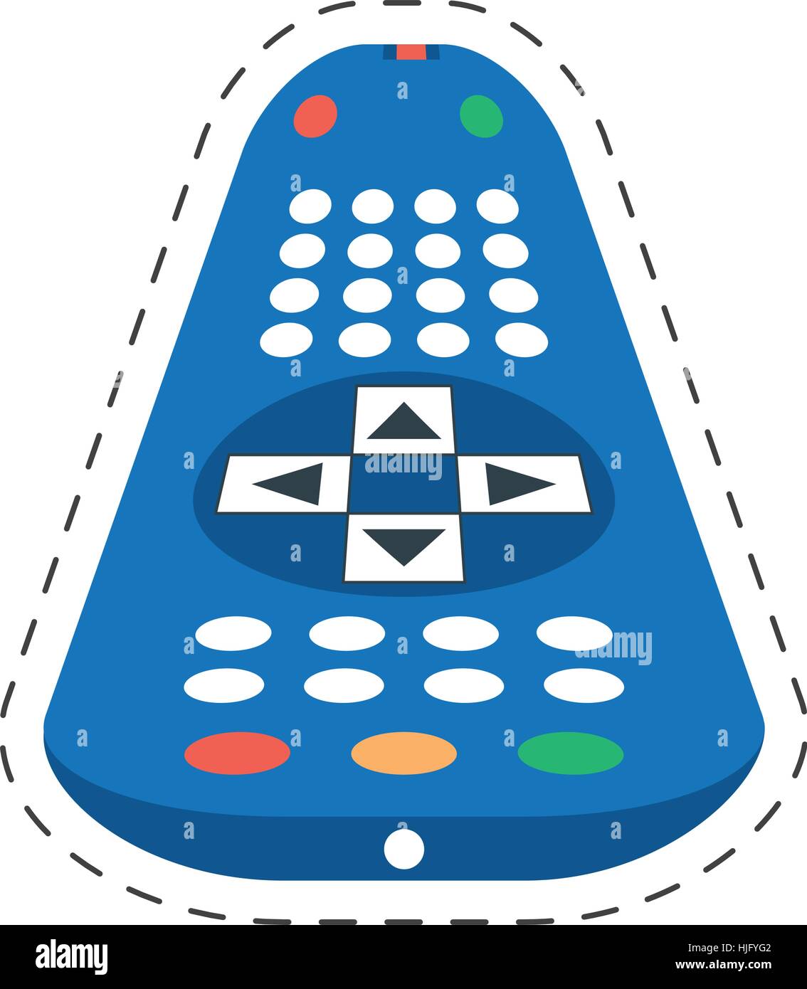 tv control remote channel vector illustration eps 10 Stock Vector Image ...
