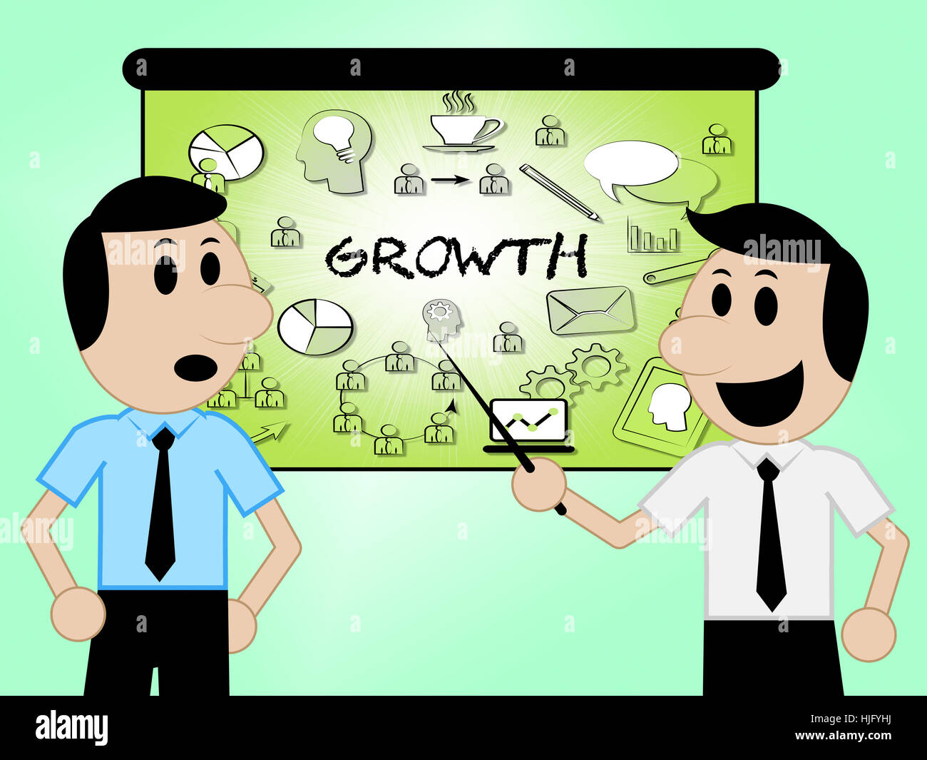 Growth icons hi-res stock photography and images - Alamy