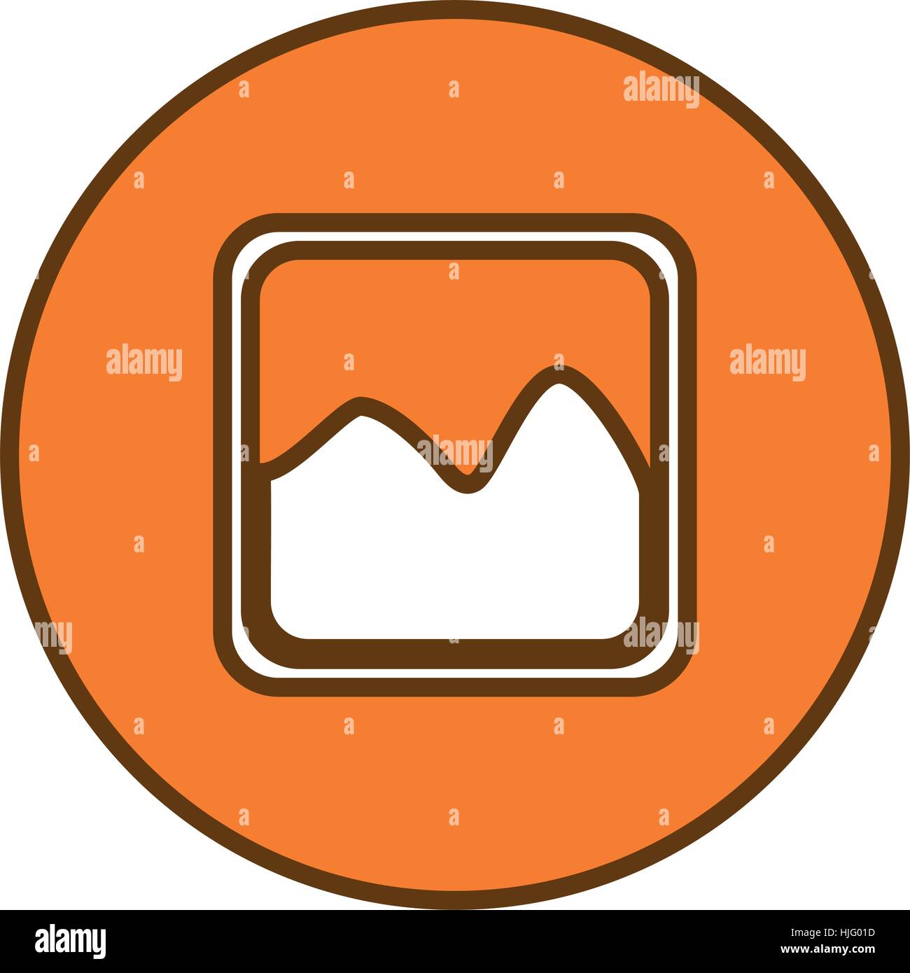 photograph or image gallery button thumbnail icon image vector ...