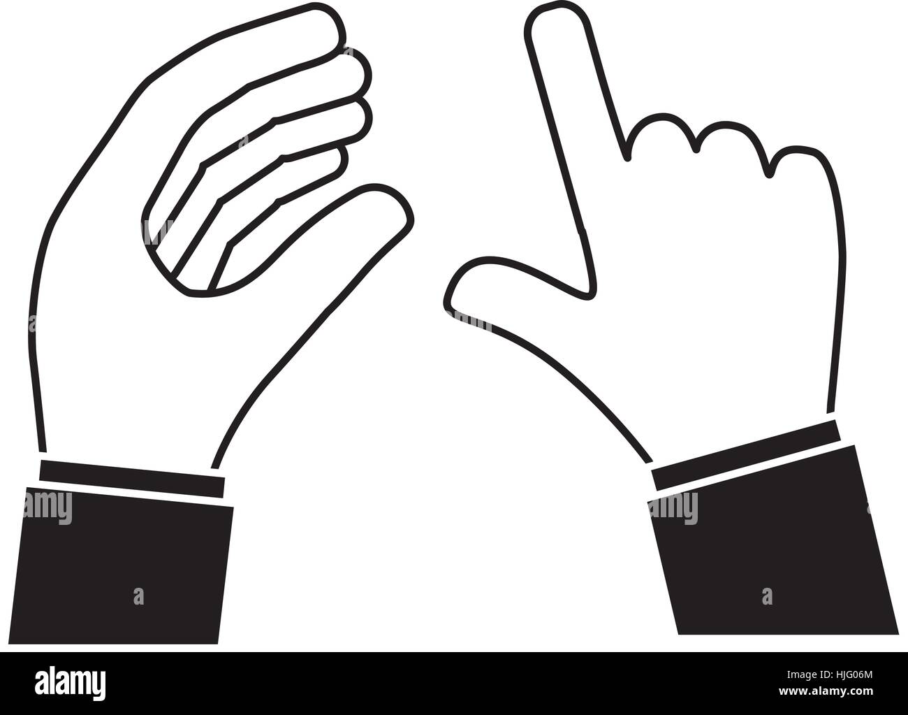 Tapping message Stock Vector Images - Alamy