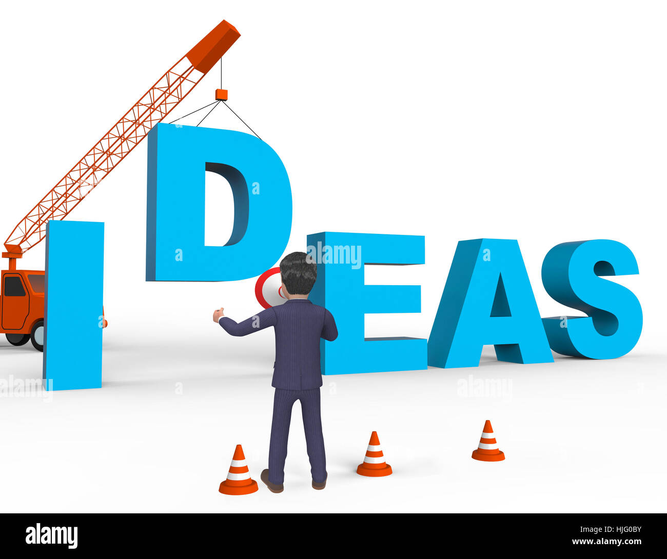 Ideas character hi-res stock photography and images - Alamy