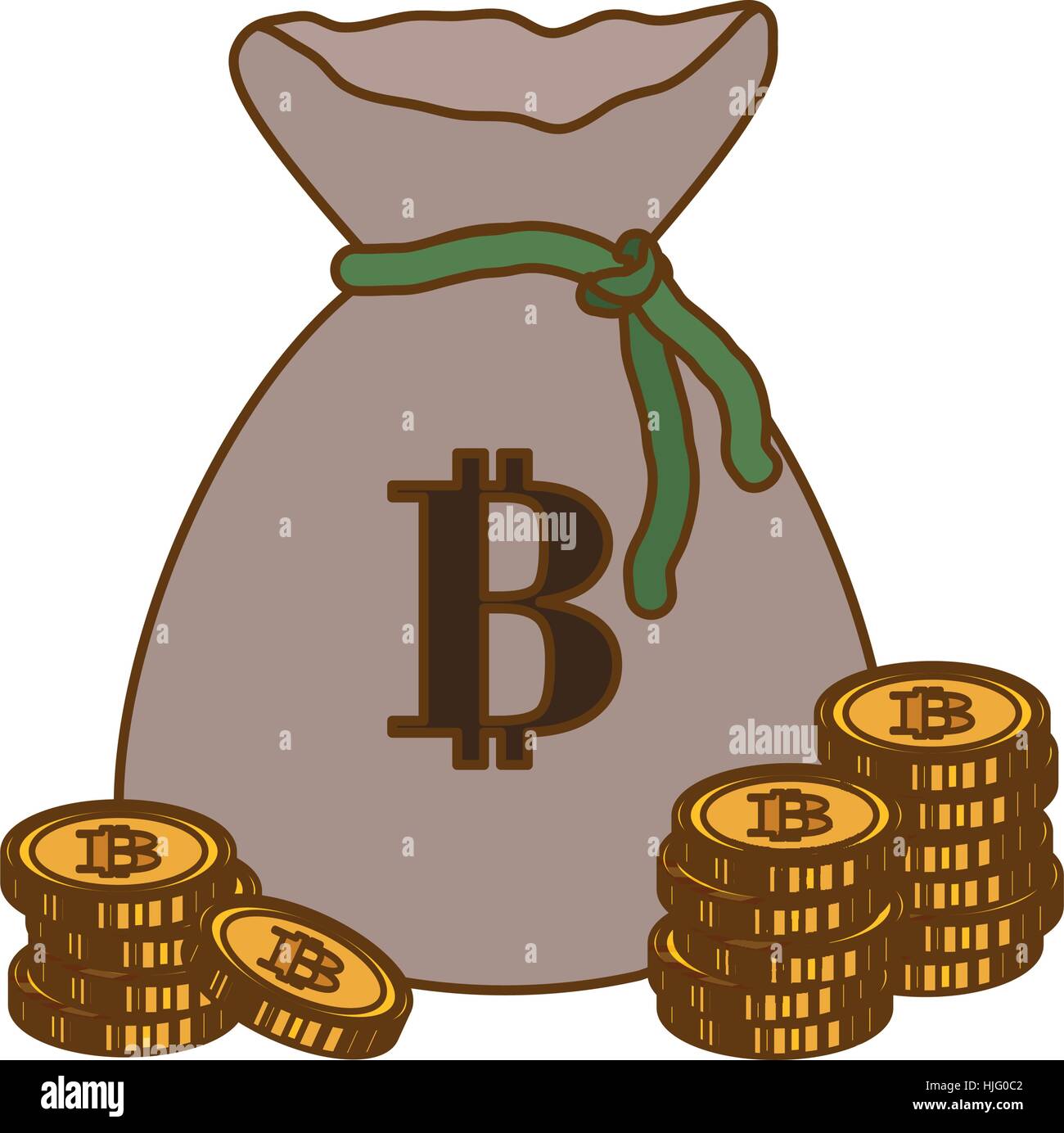 coin with letter b money related icon image vector illustration design ...