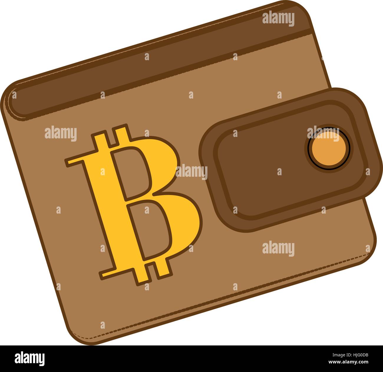 wallet letter B as emblem bank related icons image vector illustration ...
