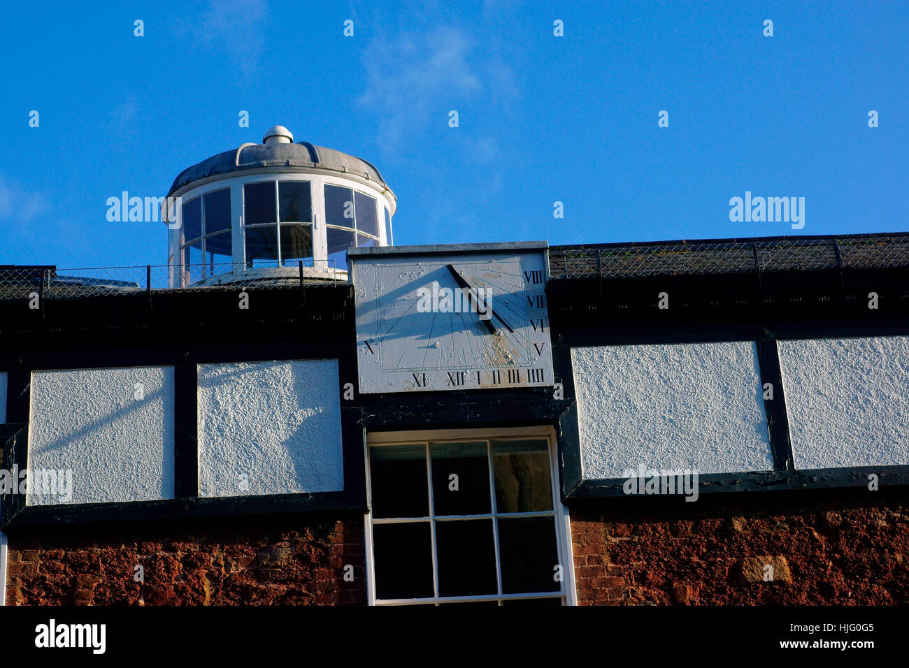 EXETER TOWN HOUSE, DEVON & EXETER INSTITUTION Stock Photo - Alamy