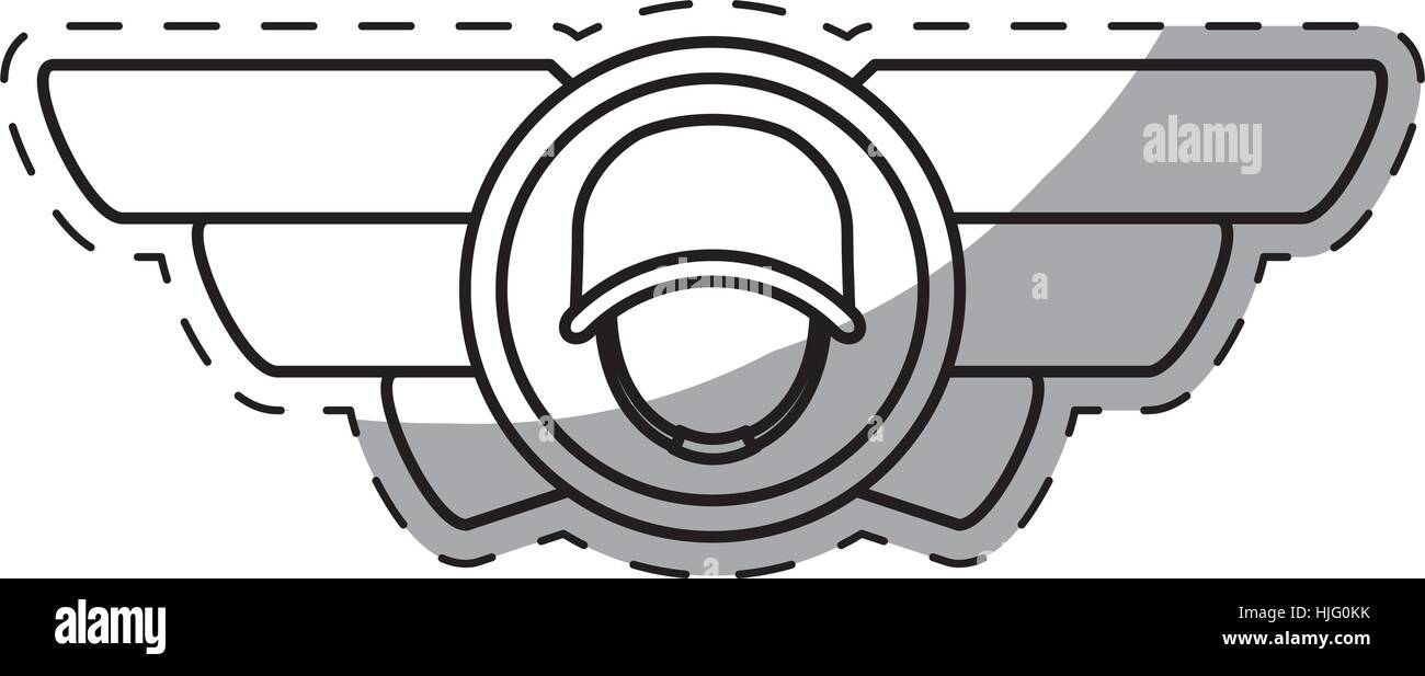 army related emblem image vector illustration design Stock Vector Image ...