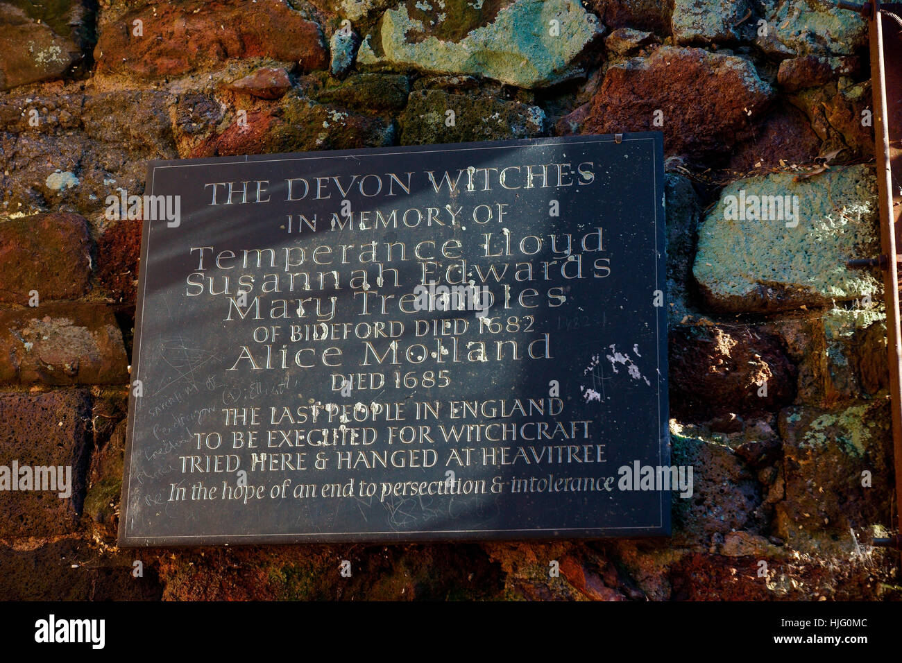 Devon witches 1685 hi-res stock photography and images - Alamy