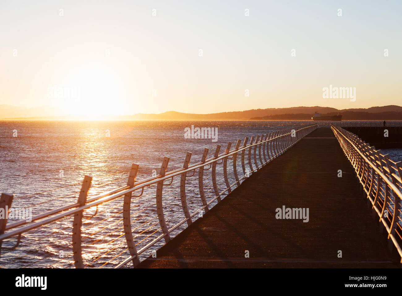 Ogden Point Pier, Victoria, BC, Canada Stock Photo - Alamy