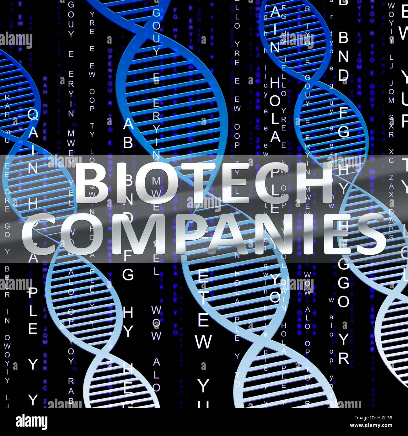 Biotech Companies Helix Shows Biotechnology Corporations 3d ...