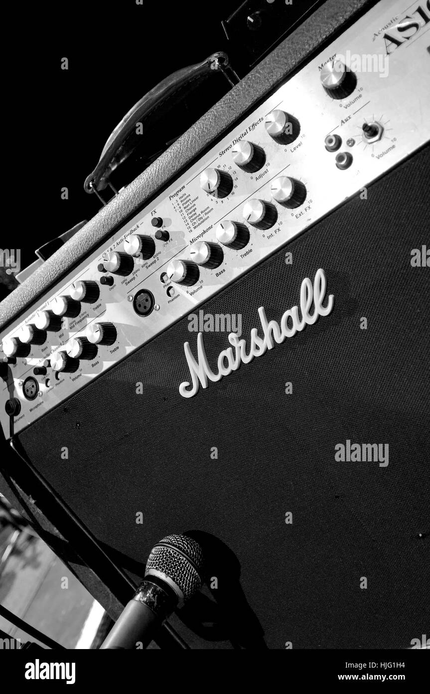 Marshall Amp High Resolution Stock Photography and Images - Alamy