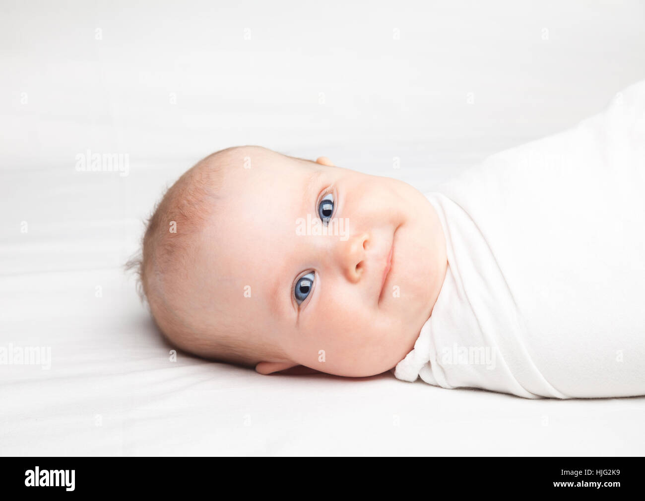Baby Swaddled In A Blanket High Resolution Stock Photography and Images ...