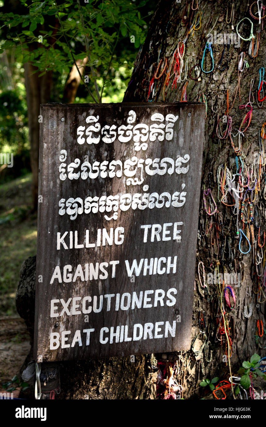 Killing Tree against which executioners beat Children - Memorial Site ...