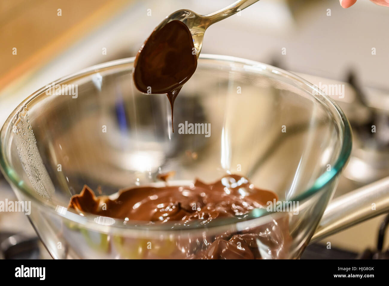 Melt chocolate hi-res stock photography and images - Alamy