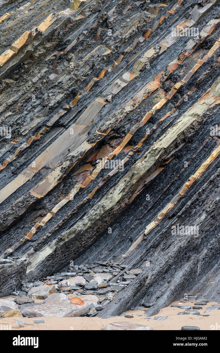 Flysch sediment hi-res stock photography and images - Alamy