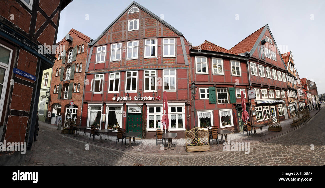 historic old town stade Stock Photo - Alamy