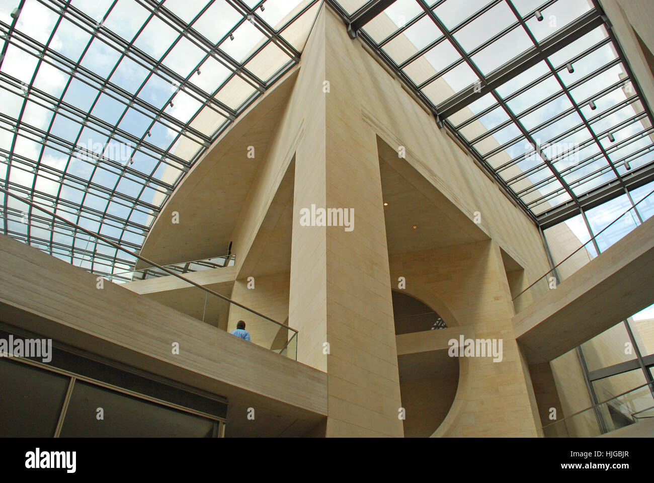 Modern extension, German historical museum Berlin Germany Stock Photo ...