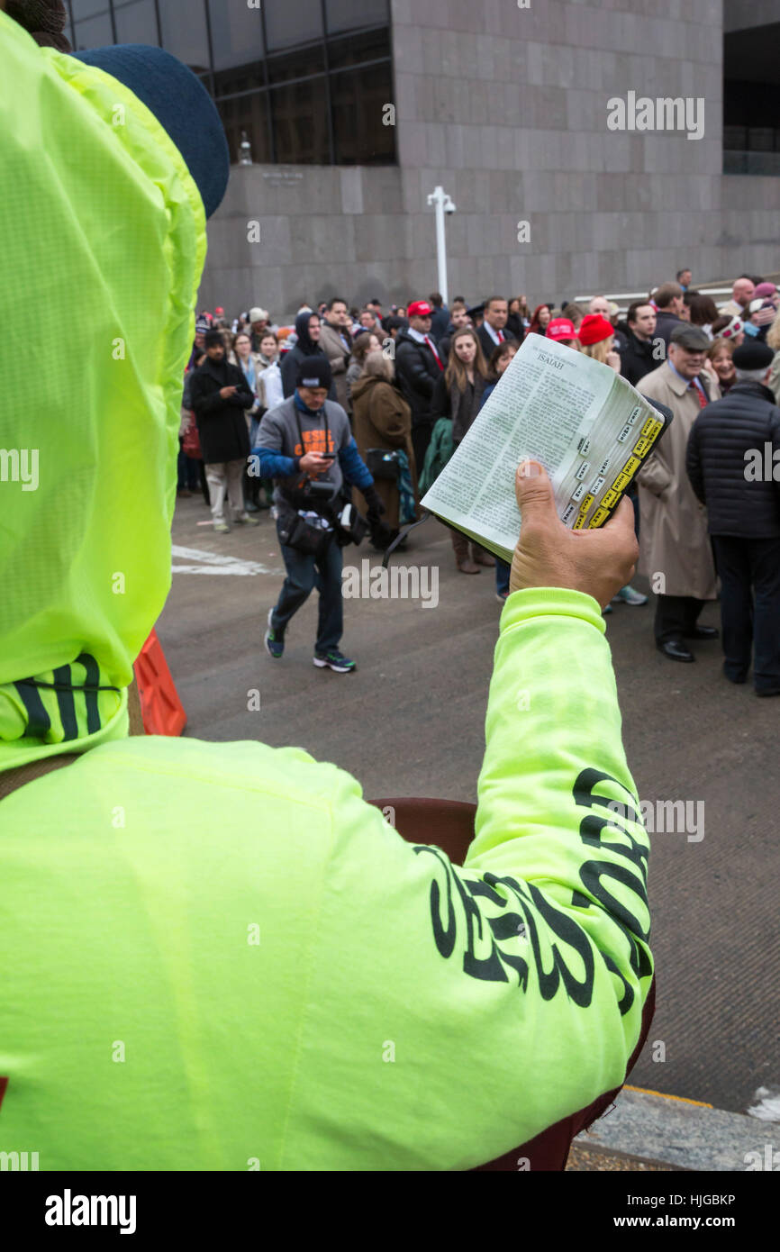 Religious street preacher hi-res stock photography and images - Alamy
