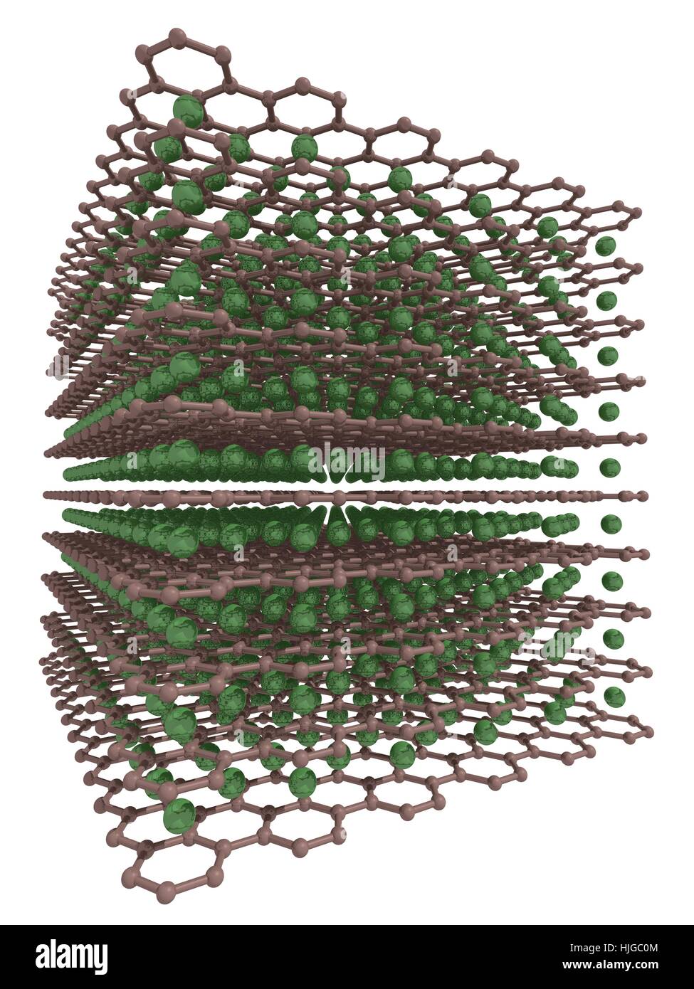 isolated, science, magnesium, structure, molecular, render, mgb2 ...